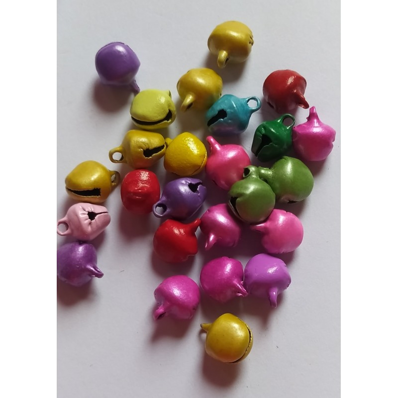 Surtido 10 cascabeles colores